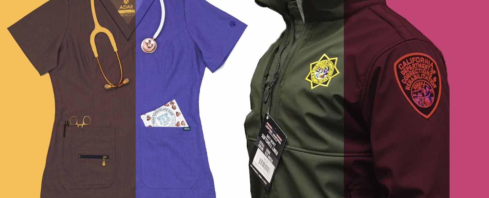 Work Uniforms - CDCR, Medical, & Custom Tailoring | Halby's